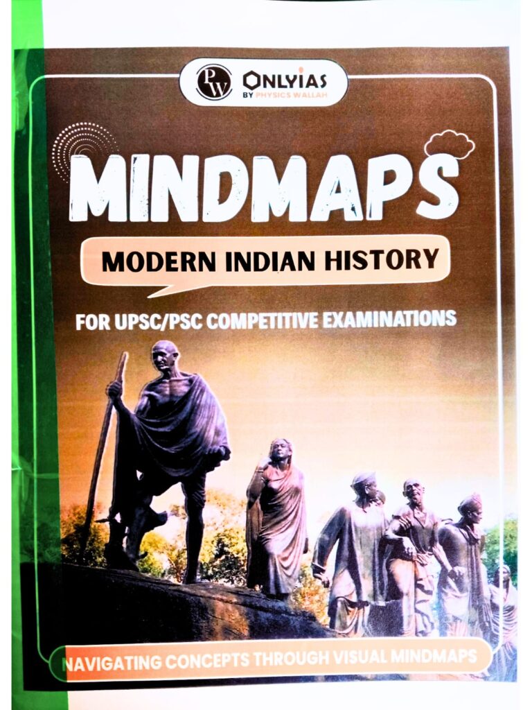 Only IAS Mind maps Modern Indian History - UPSC IAS BOOKS